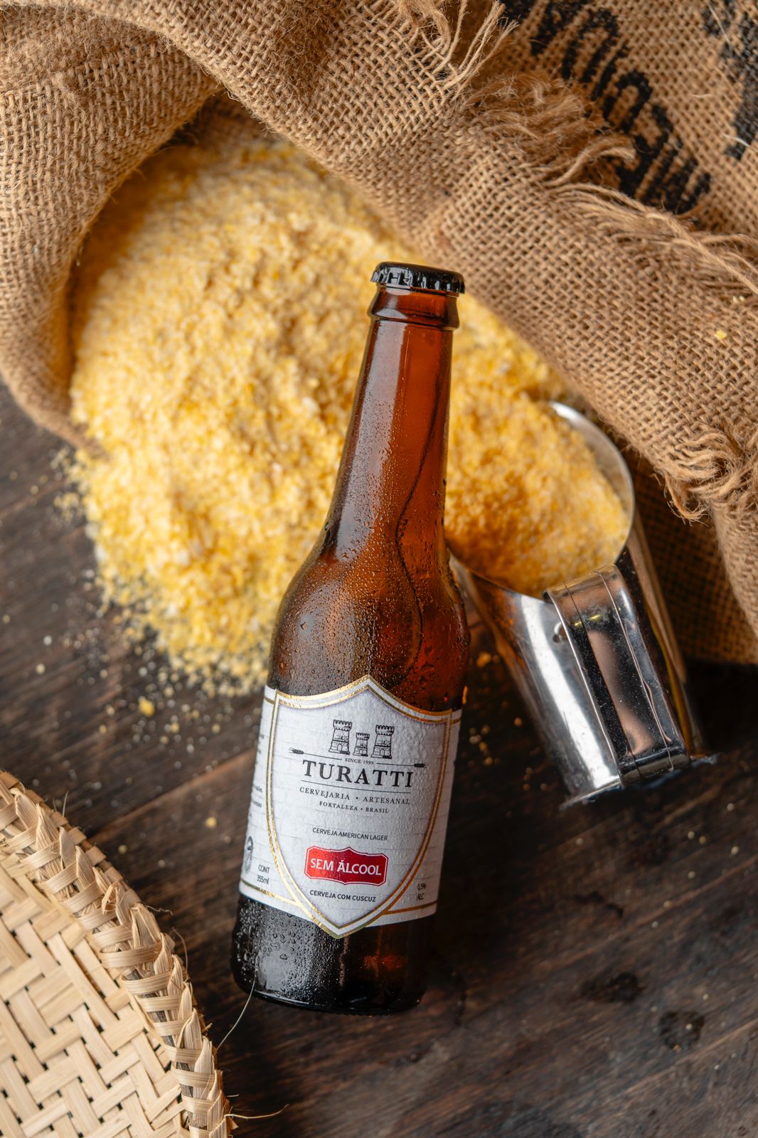 Turatti Revoluciona com Cerveja Sem Álcool Feita com Cuscuz